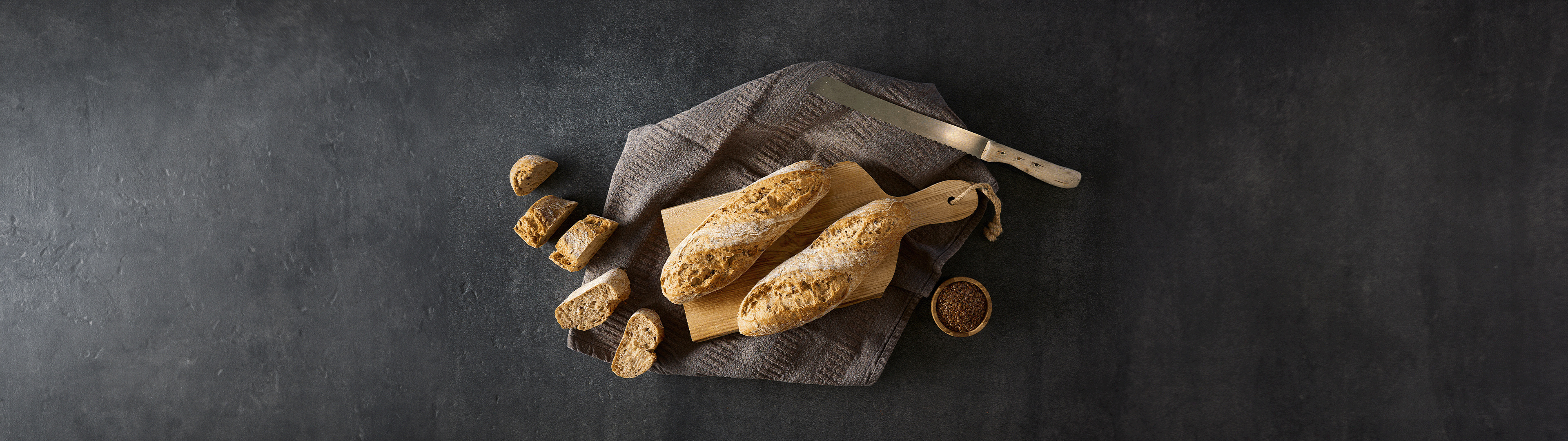 Petit pain rustique multicéréales 125 Panesco | La Lorraine Bakery Group