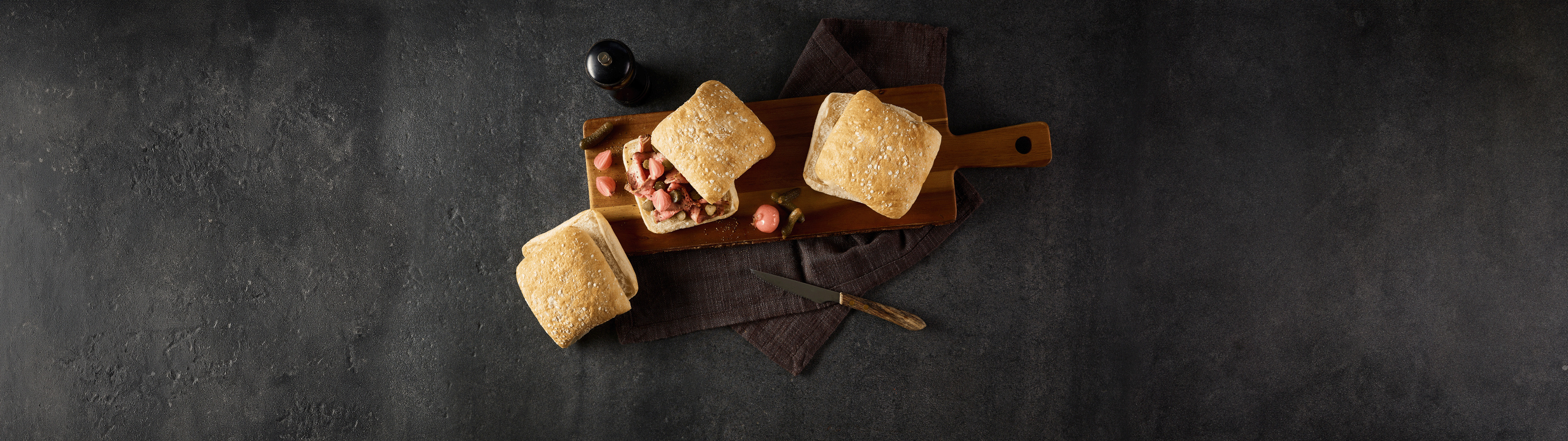 Crystal roll square pre-sliced Panesco | LLBG