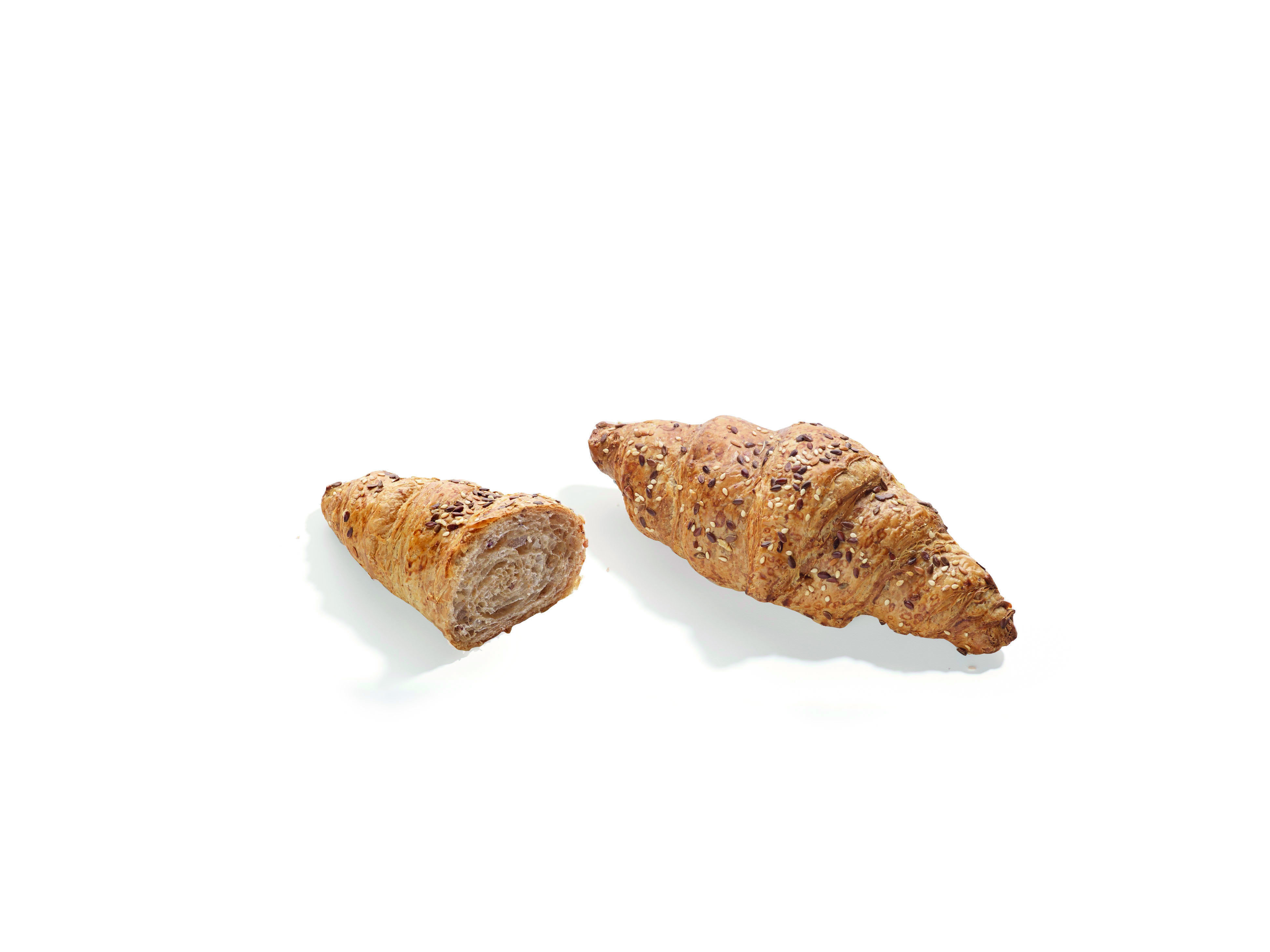 Croissant au beurre multigrain Panesco | La Lorraine Bakery Group