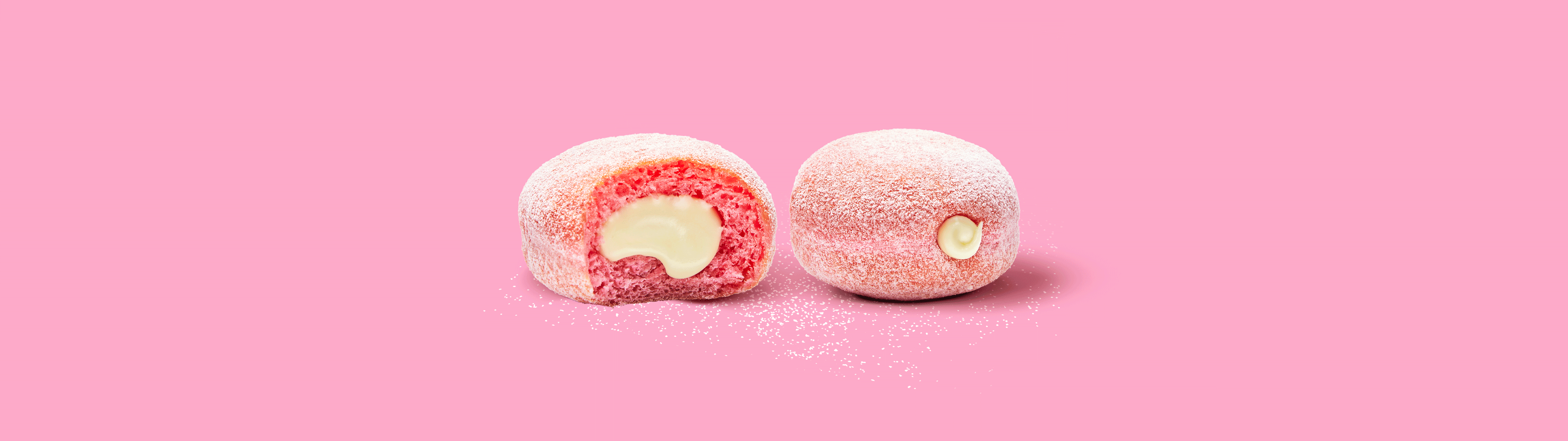 THE PINK PEARL BITE Donut worry be happy | La Lorraine Bakery Group