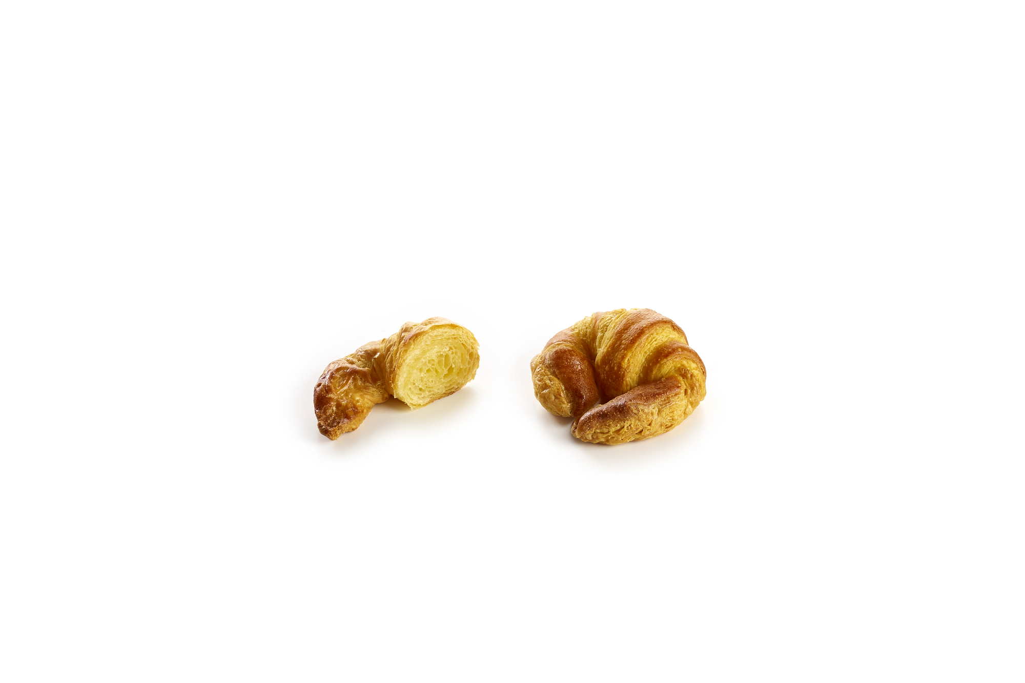 Mini smørcroissant, buet Panesco | LLBG Danmark