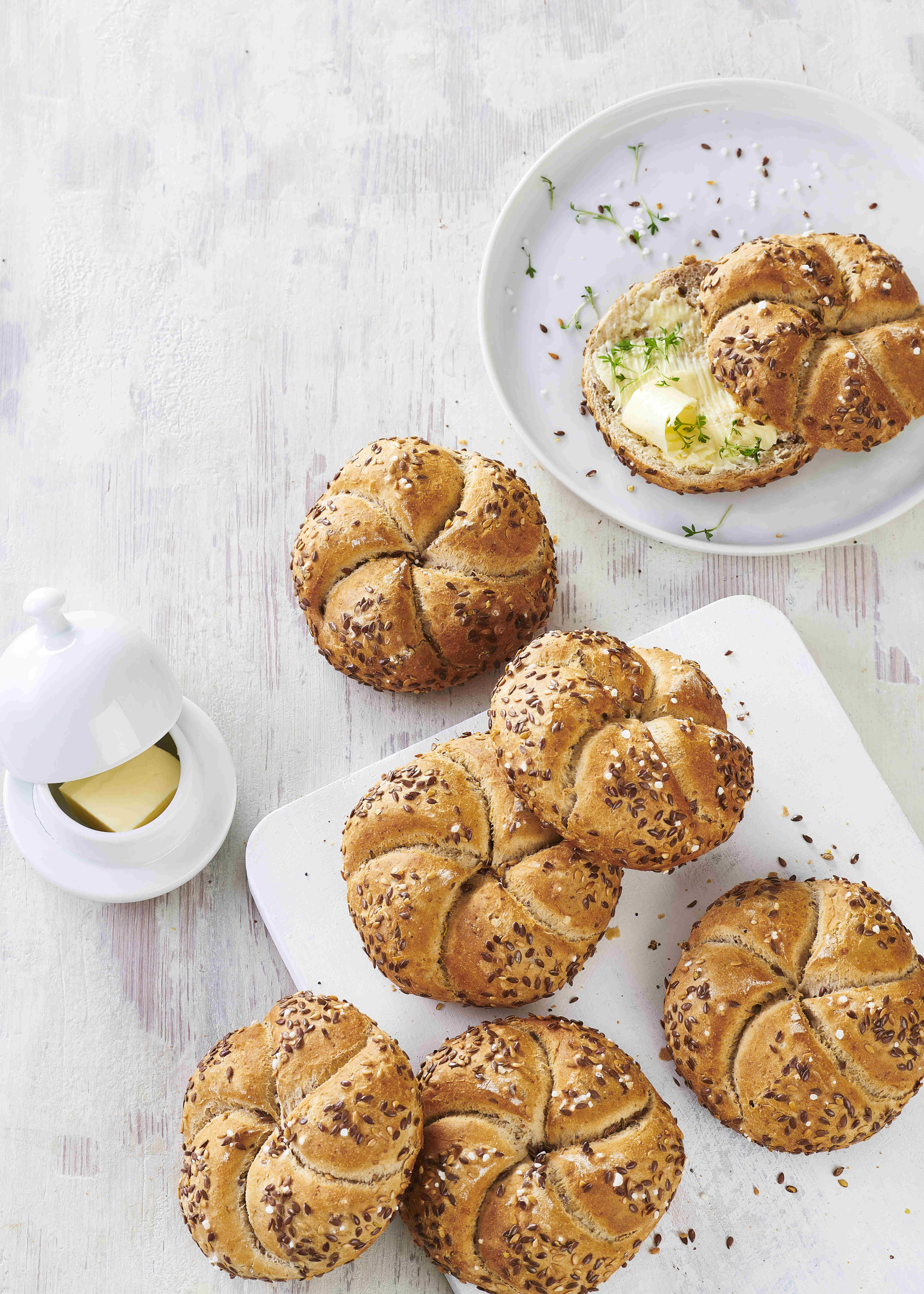 Kaiser roll brown multi seeded La Lorraine | LLBG